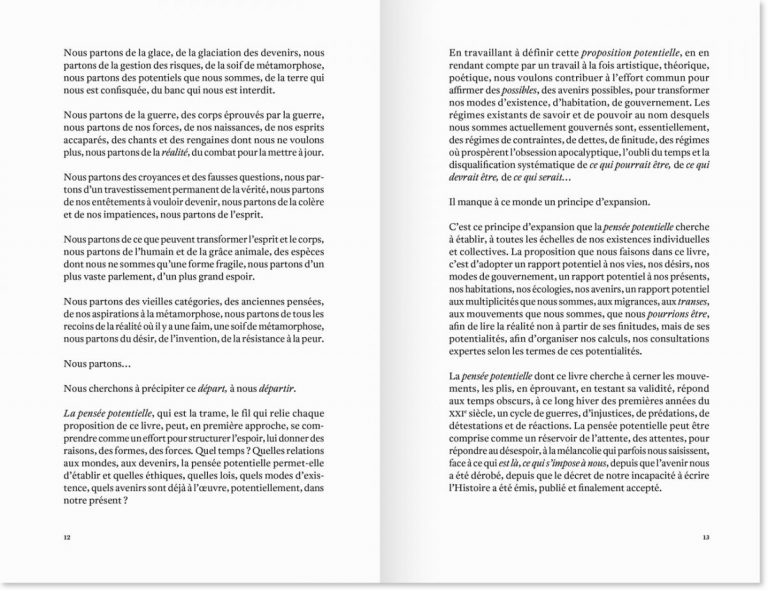 Les potentiels du temps (Manuella éditions, 2016) – le peuple qui manque